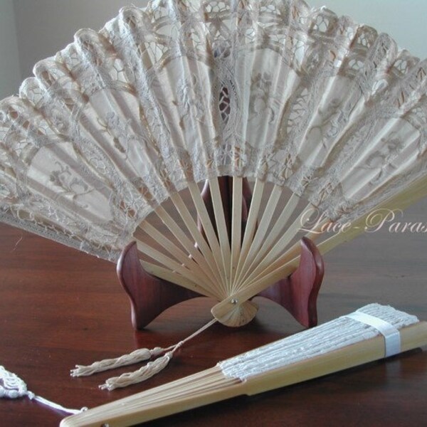 Lace Fan - Etsy