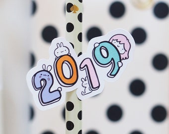 Titles stickers | Etsy