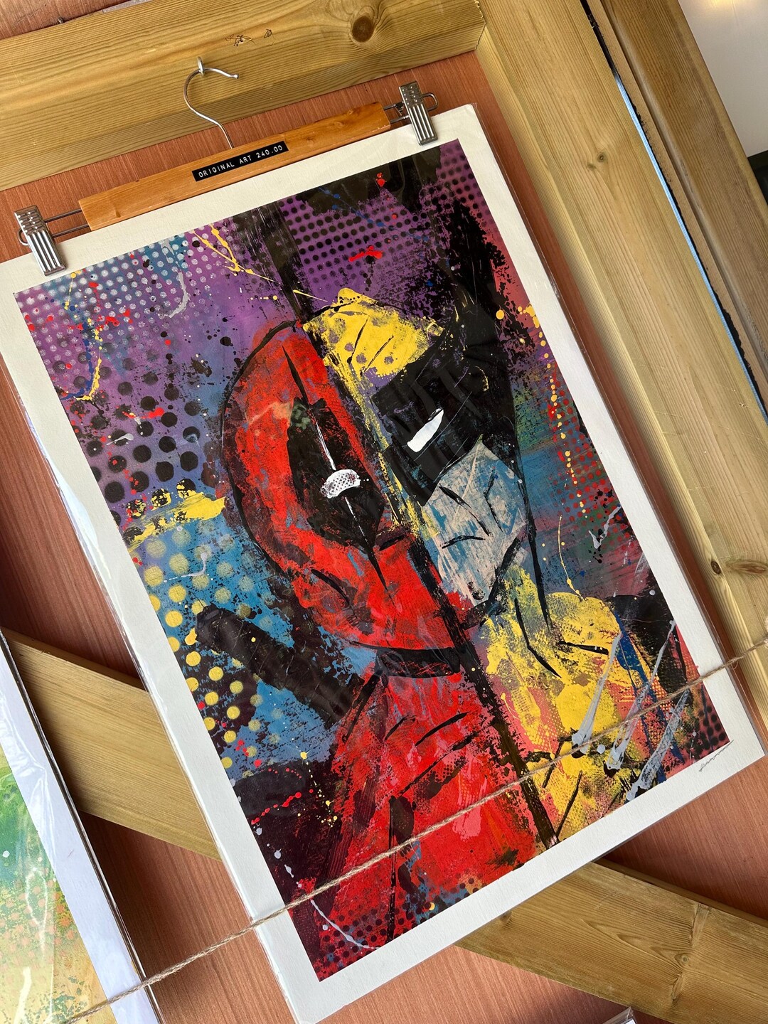 Deadpool and Wolverine Original Hand Painted Art Print A4 - Etsy