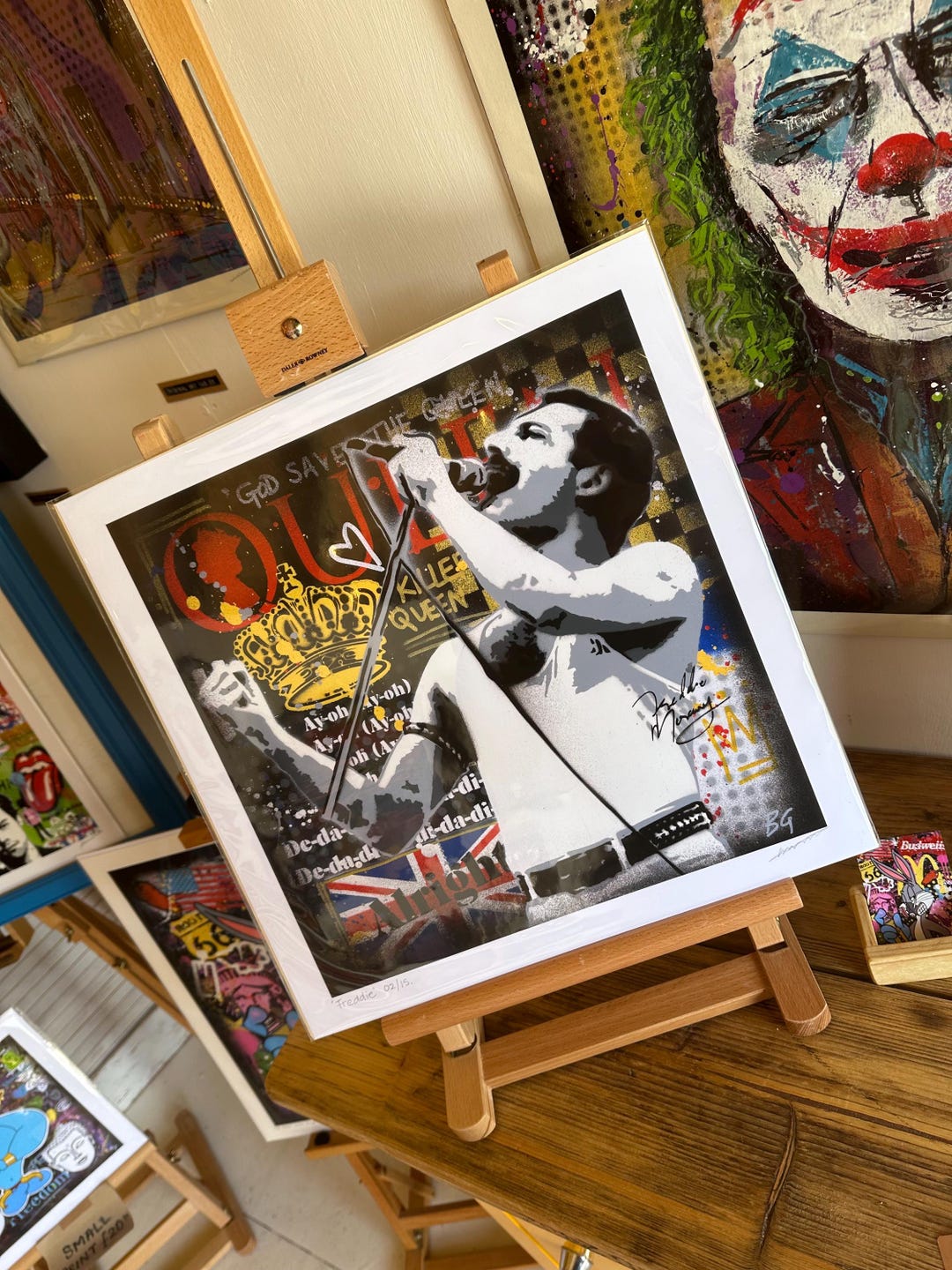 Freddie - Freddie Mercury and Queen Inspired Limited Edition Signed ...