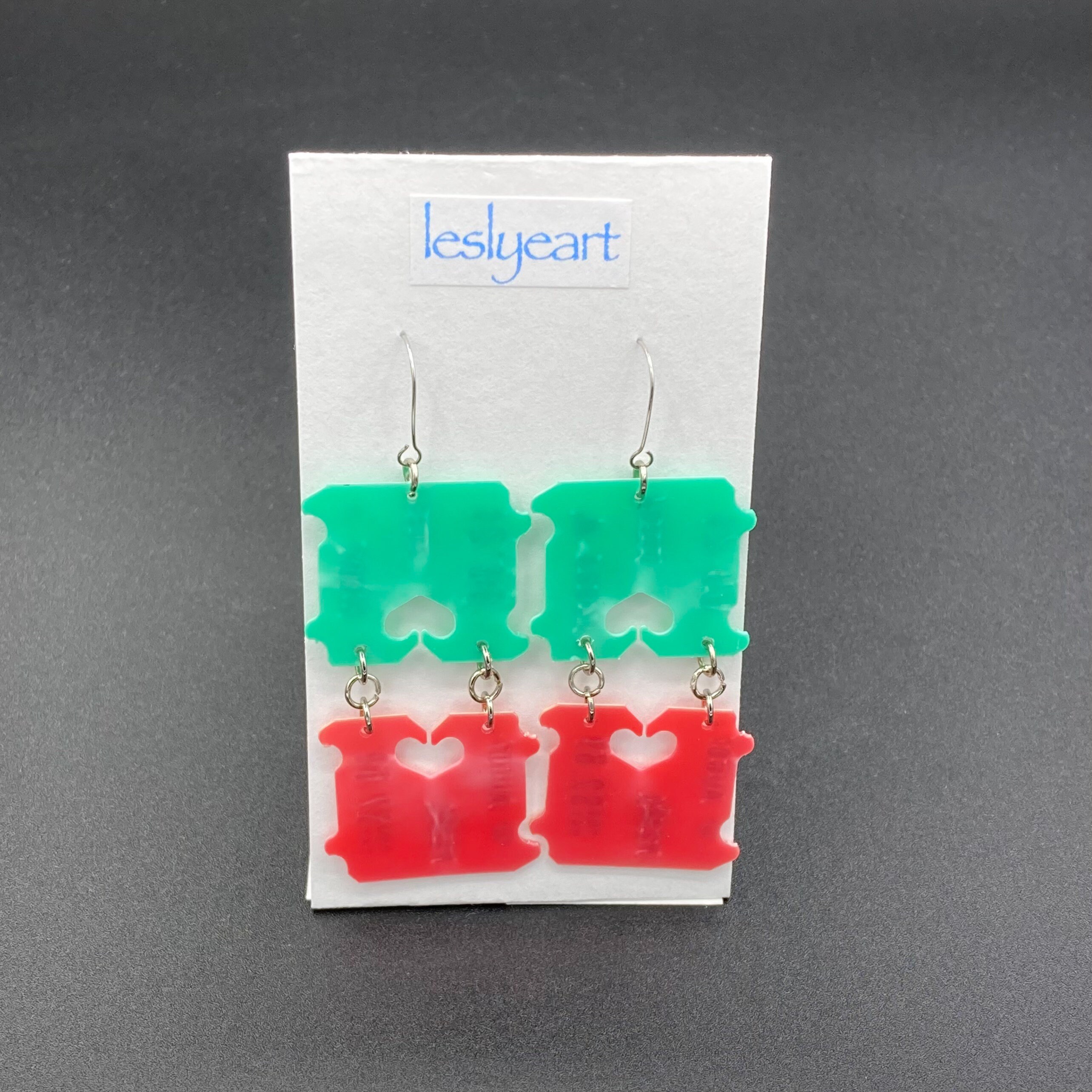 Funky Bread Clip Earrings - Etsy