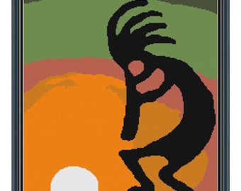 Kokopelli pattern | Etsy