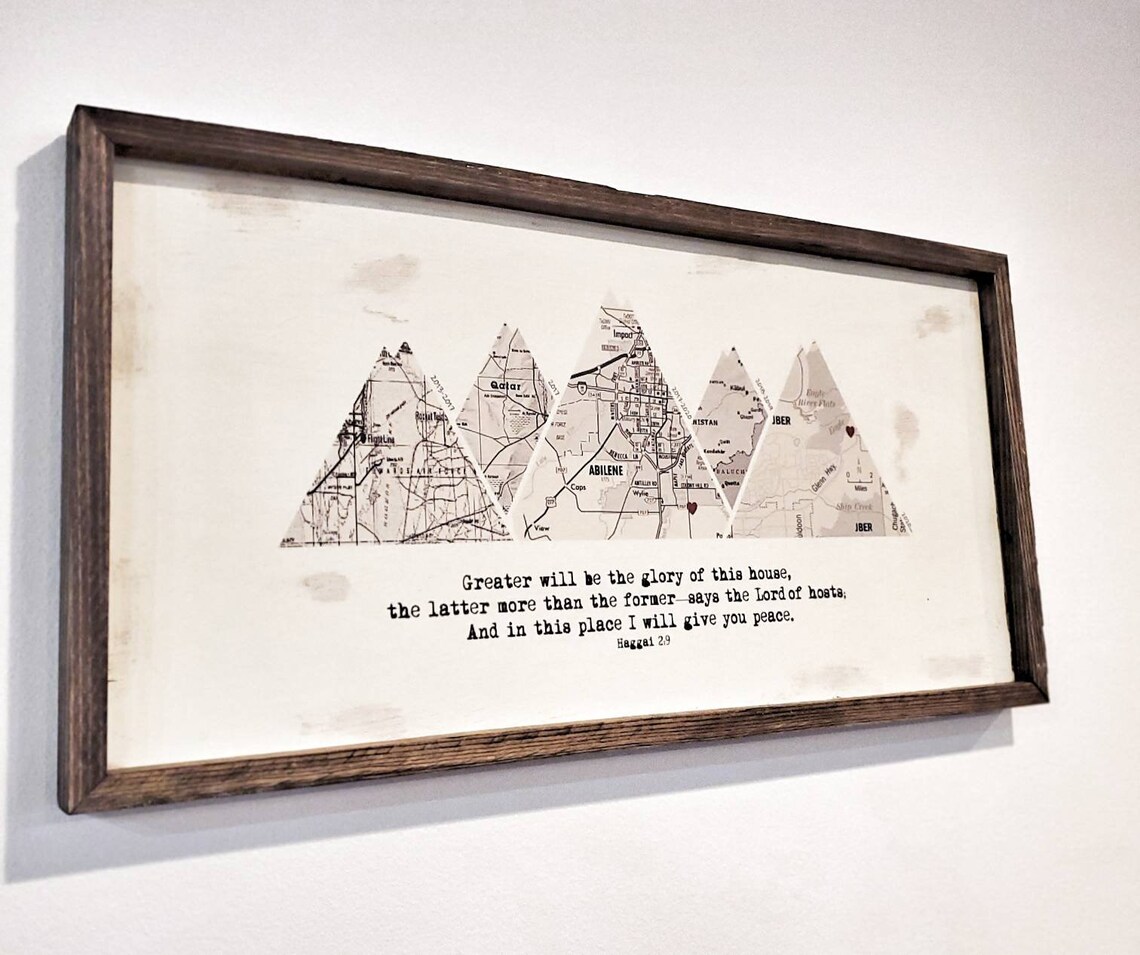 Military Retirement Gift Mountain Maps Digital Download - Etsy