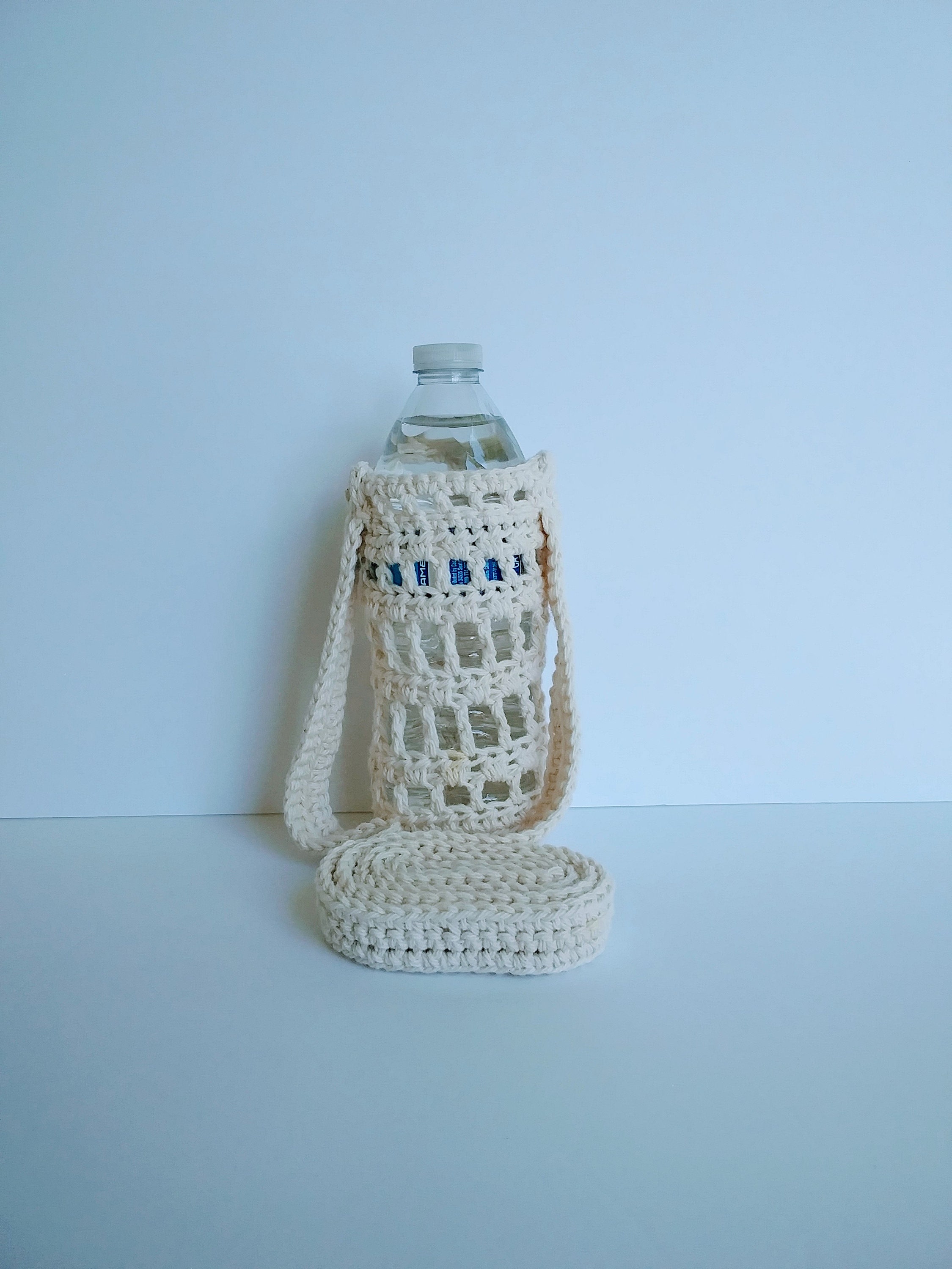 Hand-Crocheted Water Bottle Holders | Etsy