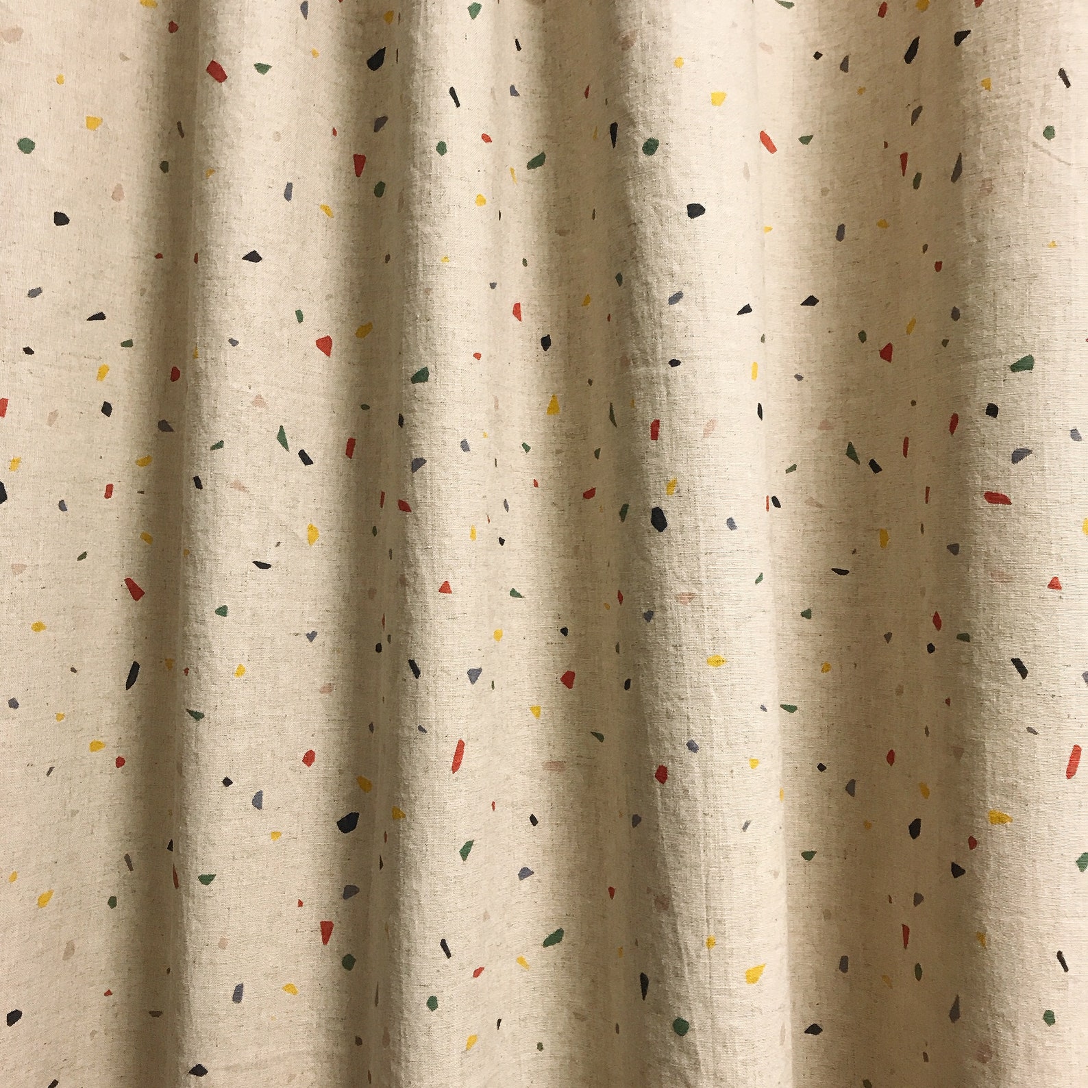 Modern Vintage Multi-color Granite Marble Pattern Washed Linen - Etsy