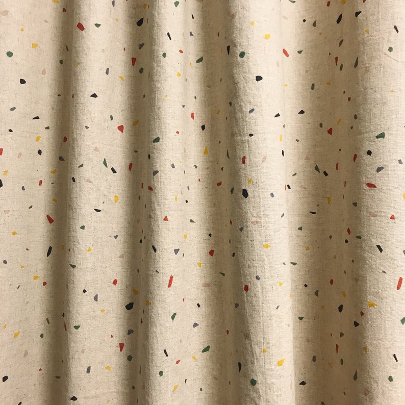 Modern Vintage Multi-color Granite Marble Pattern Washed Linen - Etsy