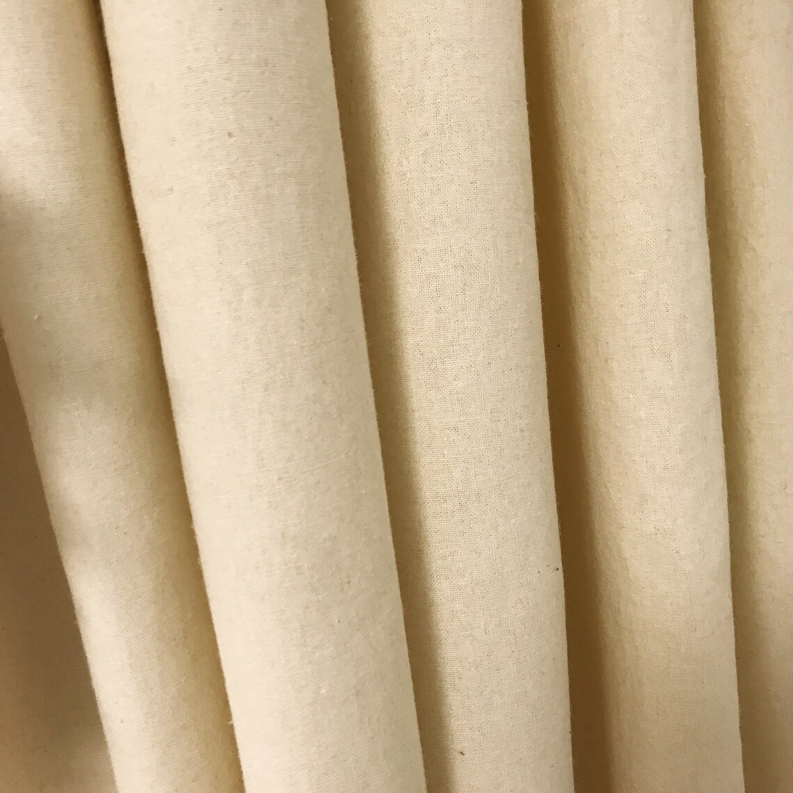 Light Beige Bio Washed Linen Cotton Curtain Panel Various | Etsy