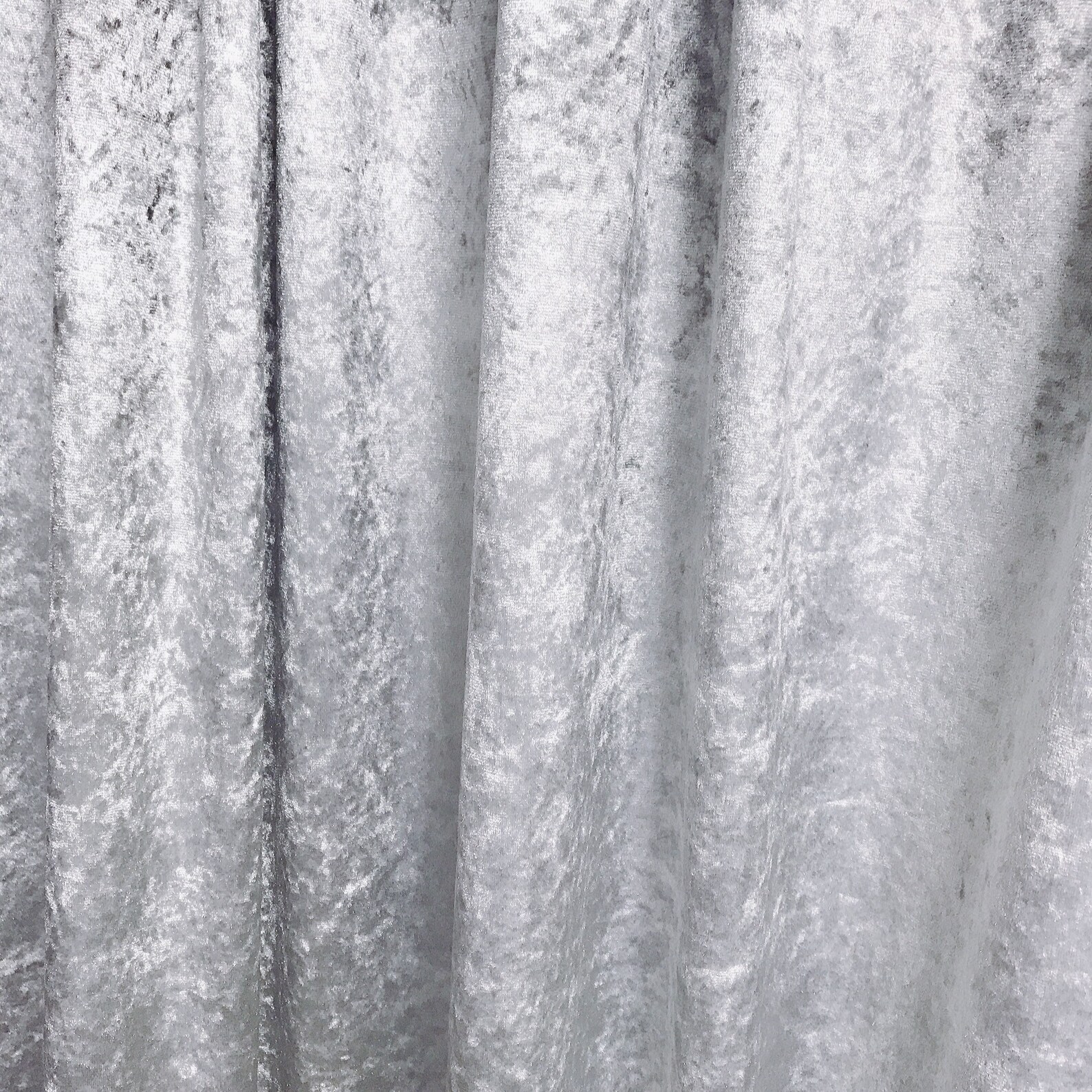 Glam Silver Velvet Curtain Drapery Panel Various Colors 64 84 | Etsy