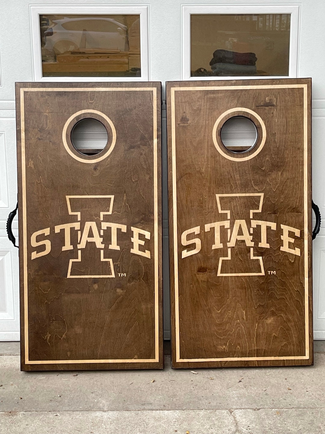 Iowa State Cyclone Cornhole Boards - Bean Bag Toss - OFFICIALLY ...