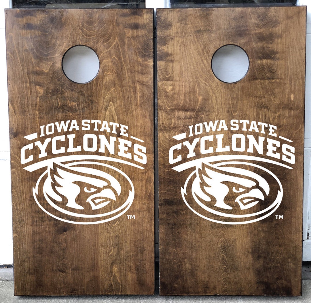 Iowa State Cyclone Cornhole Boards Bean Bag Toss - Etsy