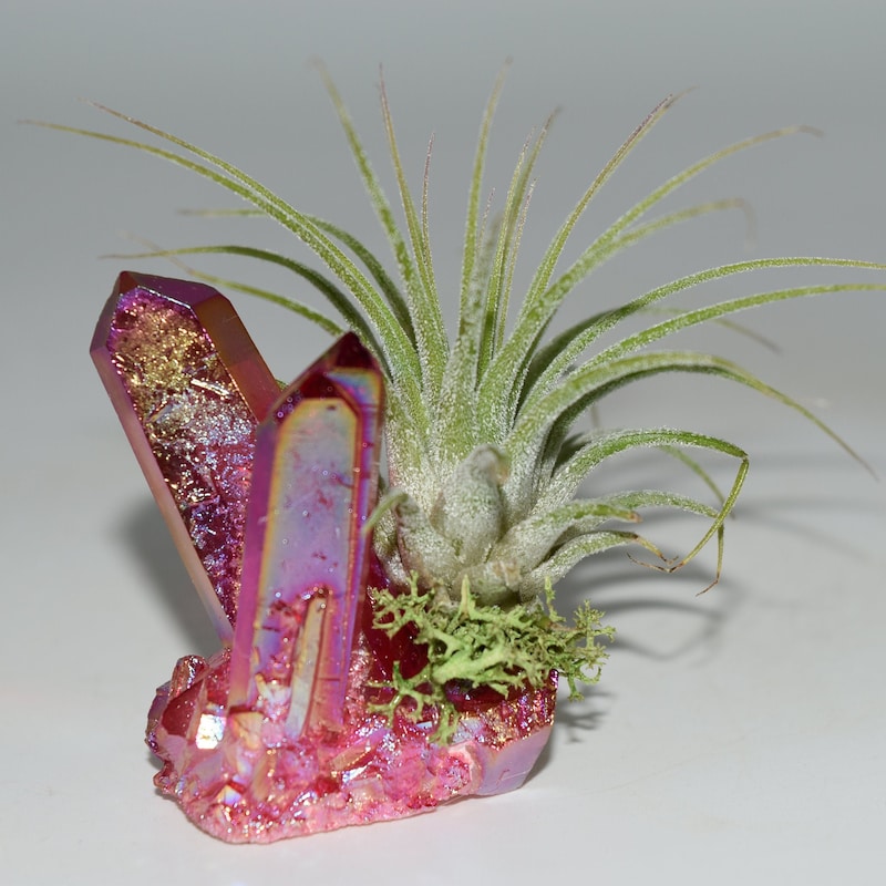 Ruby Aura Quartz - Etsy