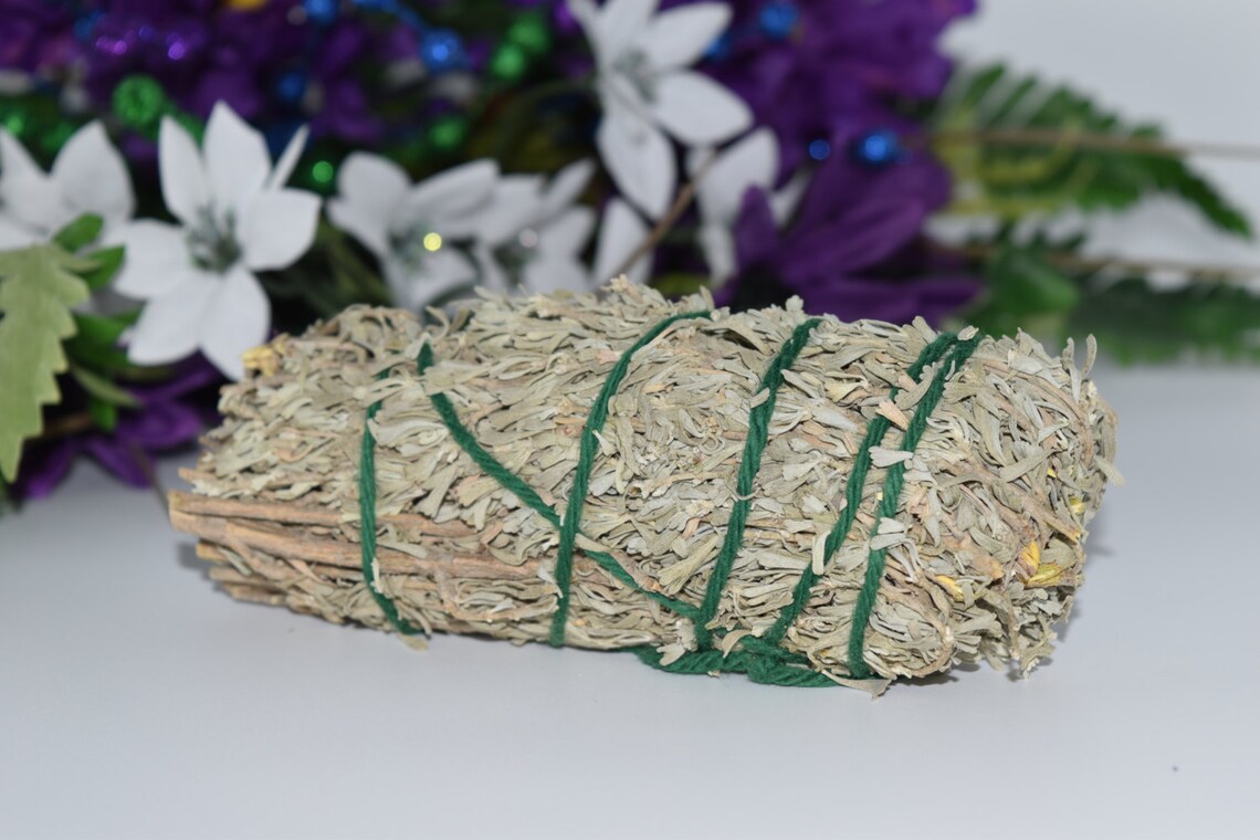 Sage and Sweetgrass Bundle Blessings Clear Negative | Etsy