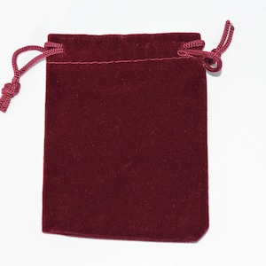 Velvet Pouch - Crystal Carrying Bag, Bag, Pouch, Protective Sack - Etsy