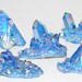 Dark Blue Angel Aura Quartz Cluster/cobalt Blue Angel Aura- Crystal ...