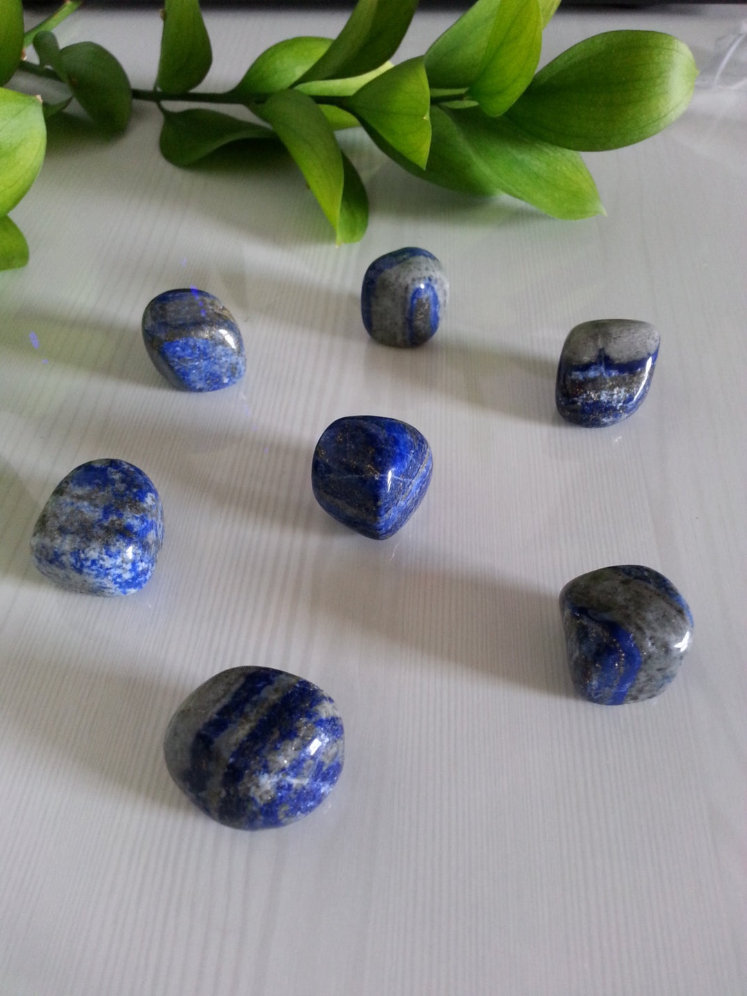 Blue Lapis Lazuli Crystal Tumbled -, Crystal, Stone, Rock Collection ...