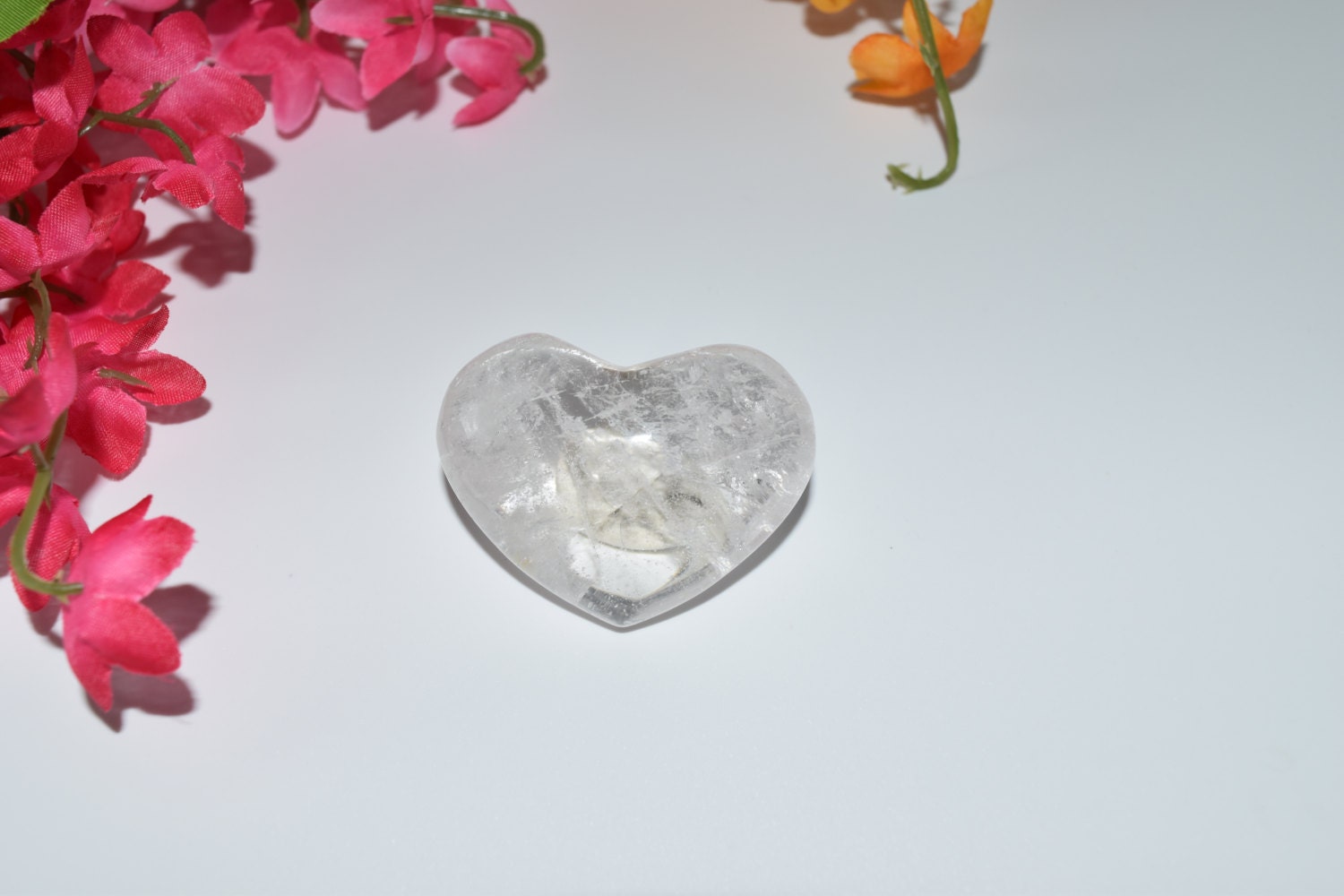 Clear Quartz Heart Crystal -altar Crystal, Crystal, Crystal, Stone ...