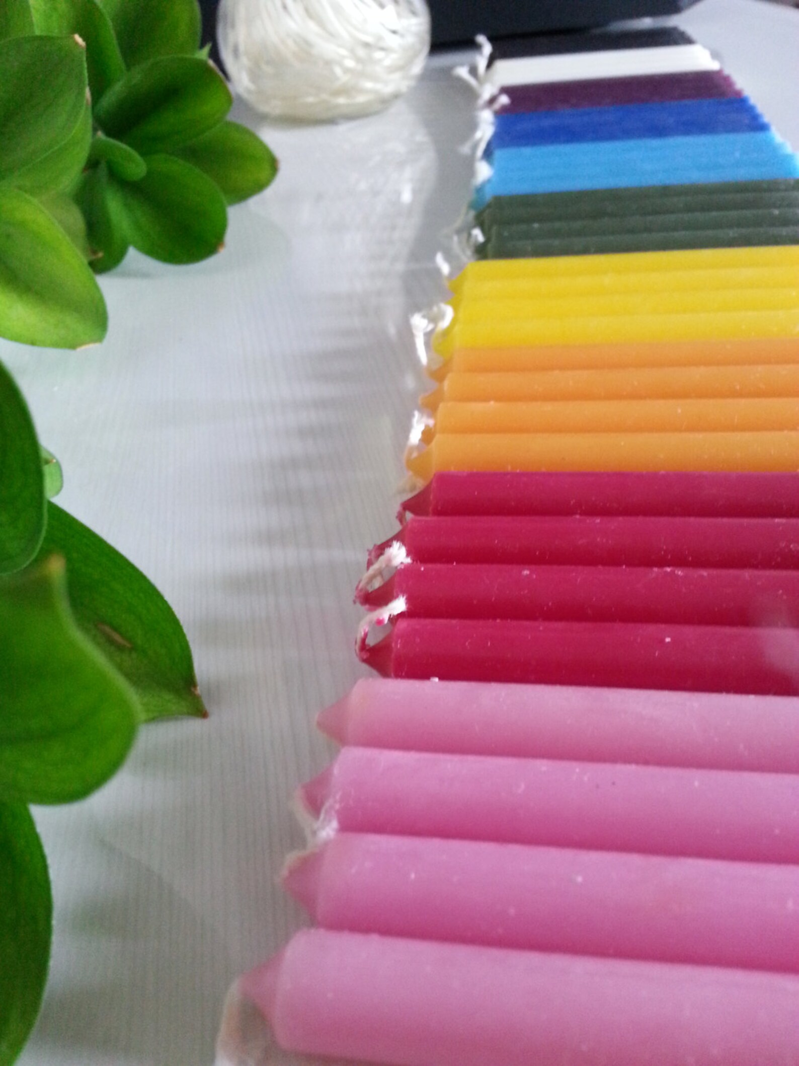 Party Chime Candles Set 10 Colors 2 Pc Each 20 Candles - Etsy