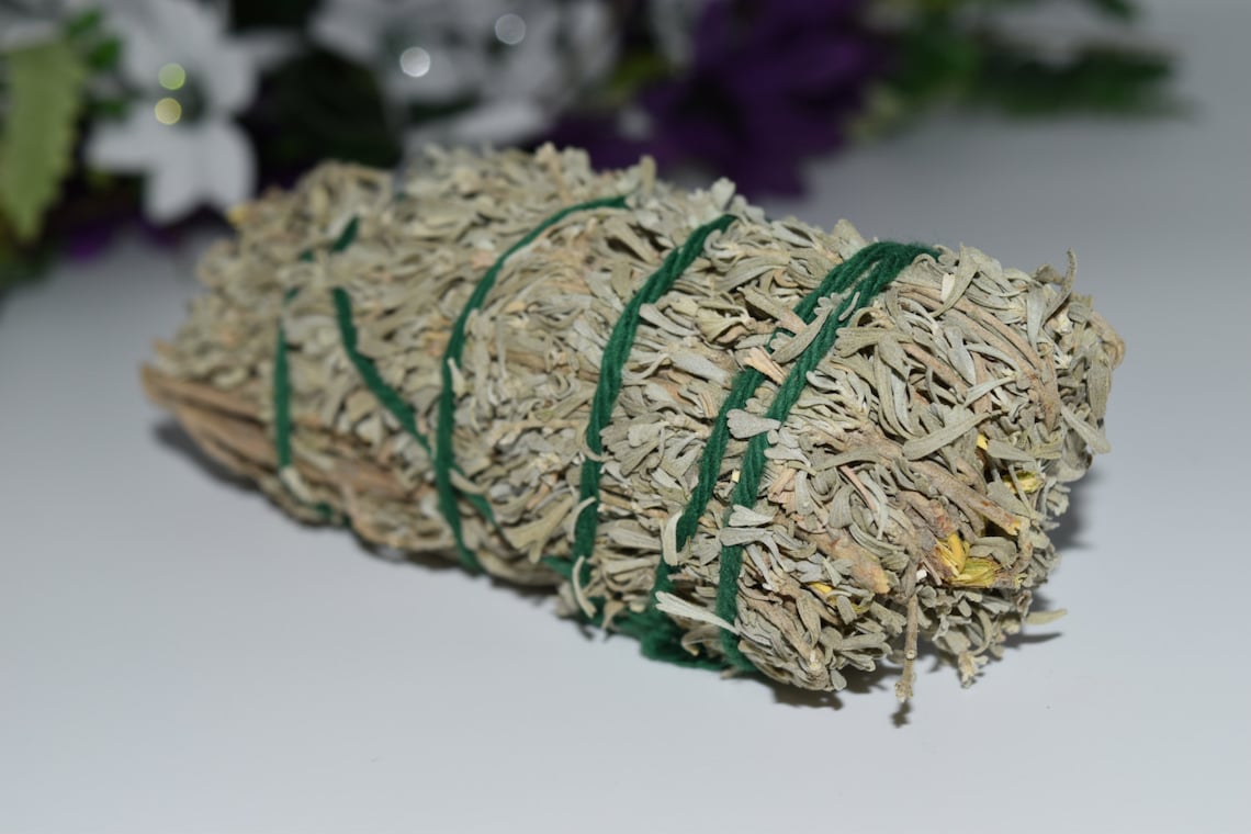 Sage and Sweetgrass Bundle Blessings Clear Negative | Etsy