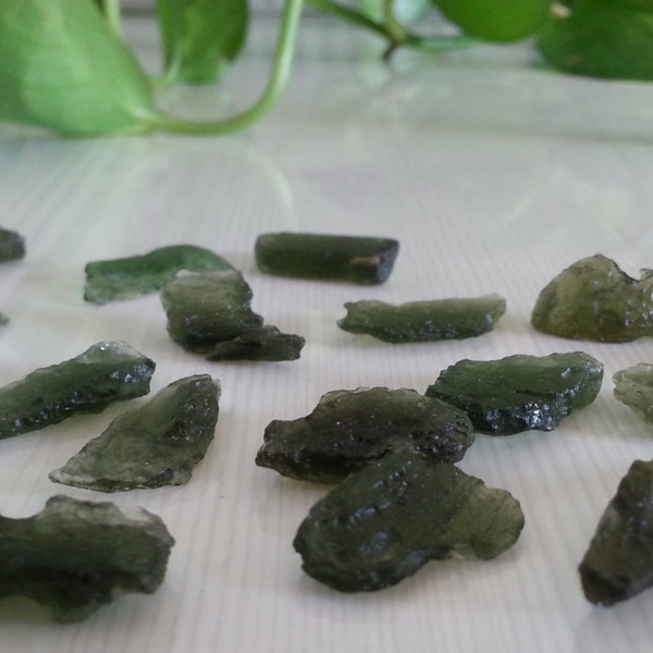 Moldavite Rock - Etsy