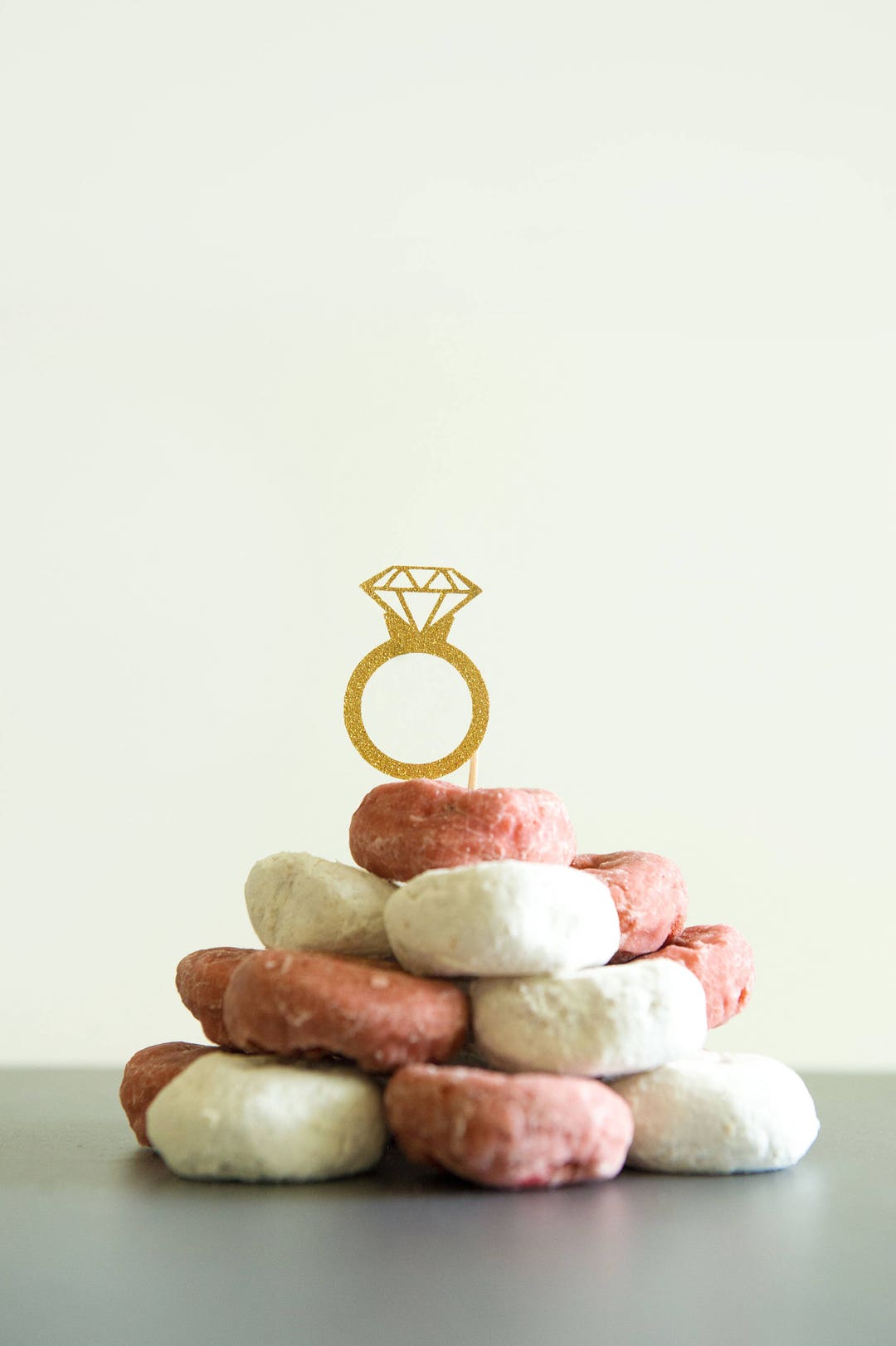 Ring Cupcake Topper, 1st Bling, Party Decorations, 12CT, Personalized ...