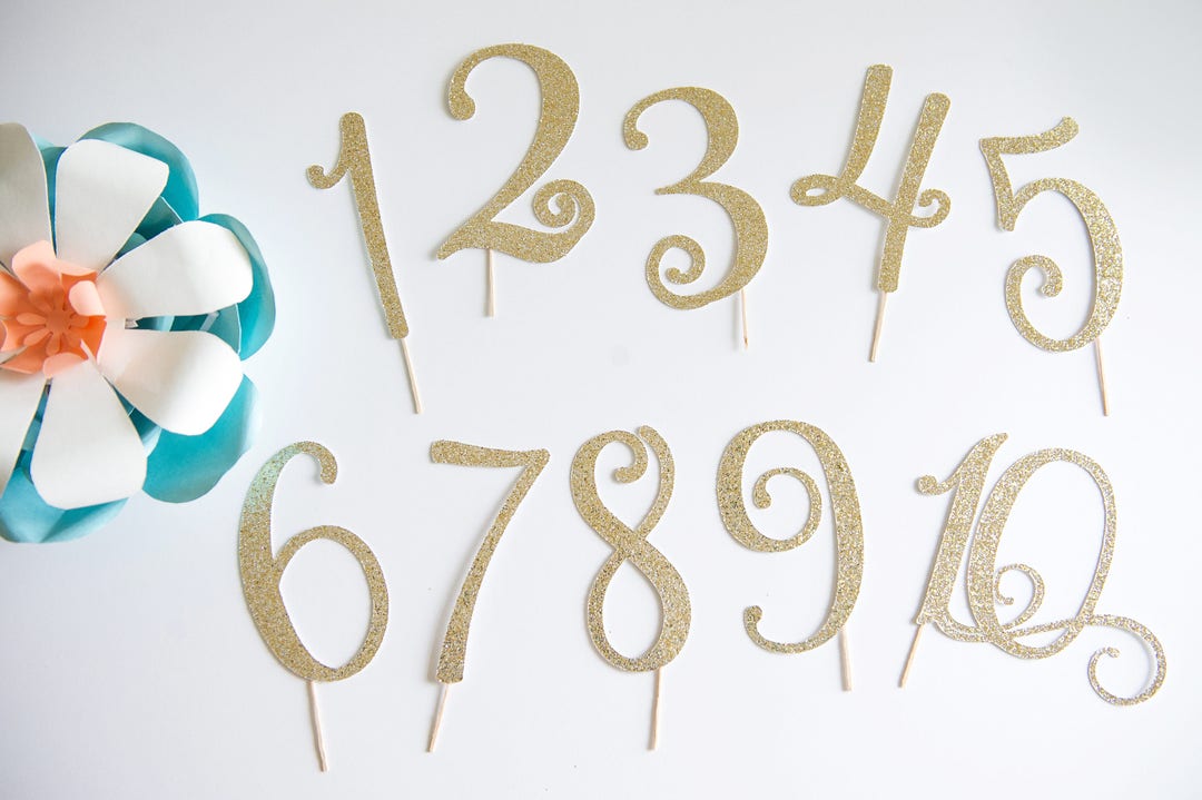 9 Cake Topper, Nine Years Party Decorations, Adult Kid Birthday, 9th ...