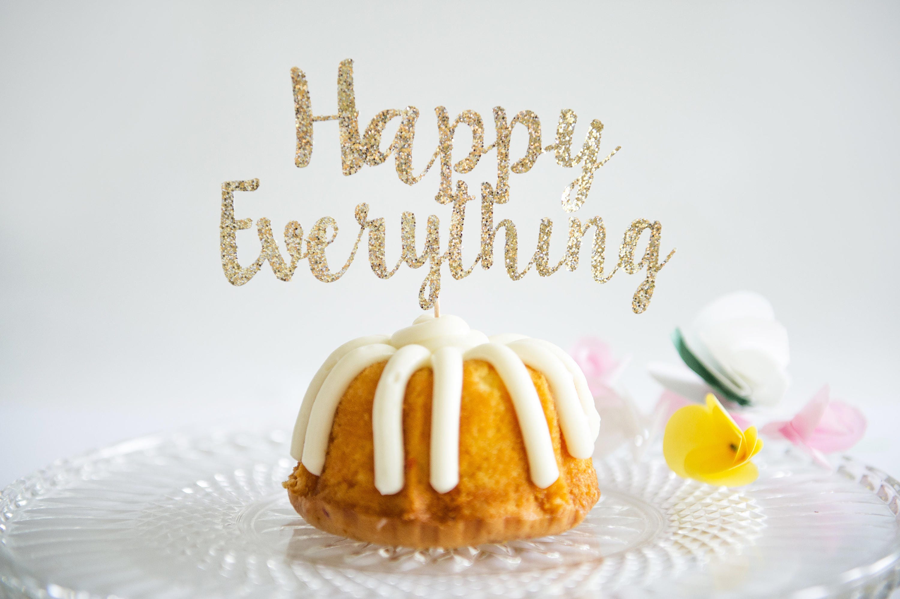 Happy Everything Cake Topper for Baby Shower Retirement - Etsy