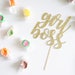 Girl Boss Cake Topper: Glitter Party Decoration - Etsy
