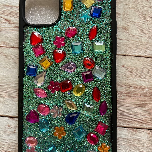 Bejeweled Phone Case - Etsy