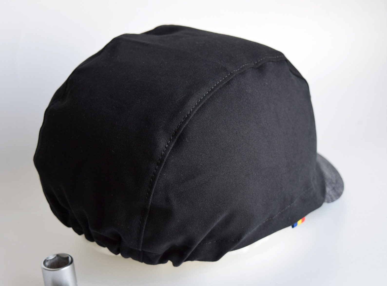 Kepi Cycle Cap Black and Grey Hat Bicycle Cap Cycle Hat - Etsy