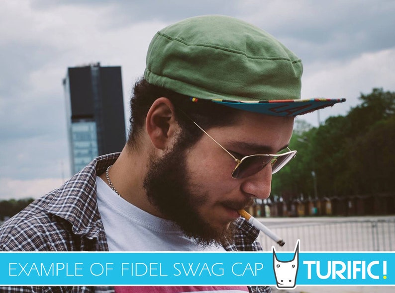 Custom Cycling Cap, Fidel Swag, Military Hat, Army Cap - Etsy