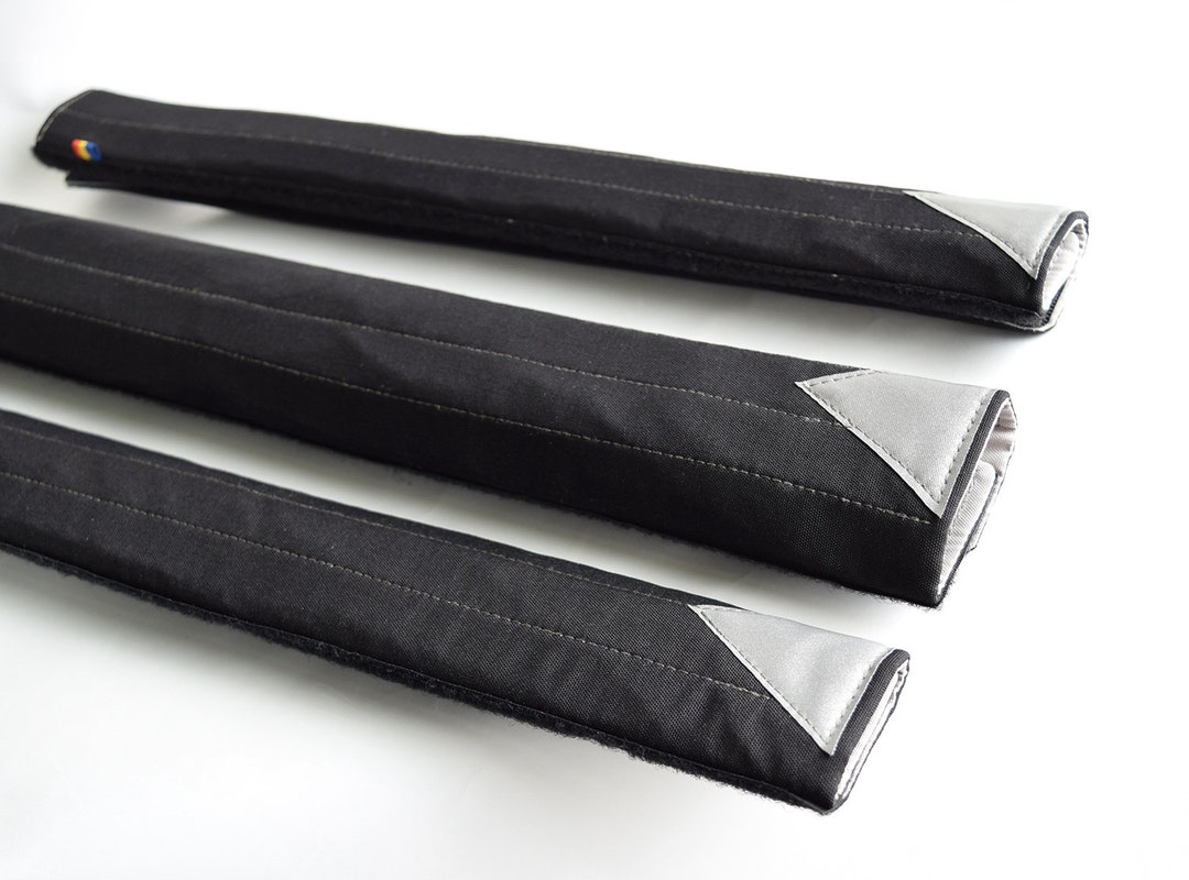 Black Bicycle Frame Pad. Bike Top Tube Protector. Top Tube Padding ...