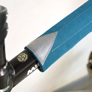 Bike Top Tube Protector. Teal Bicycle Frame Pad. Top Tube Cover - Etsy