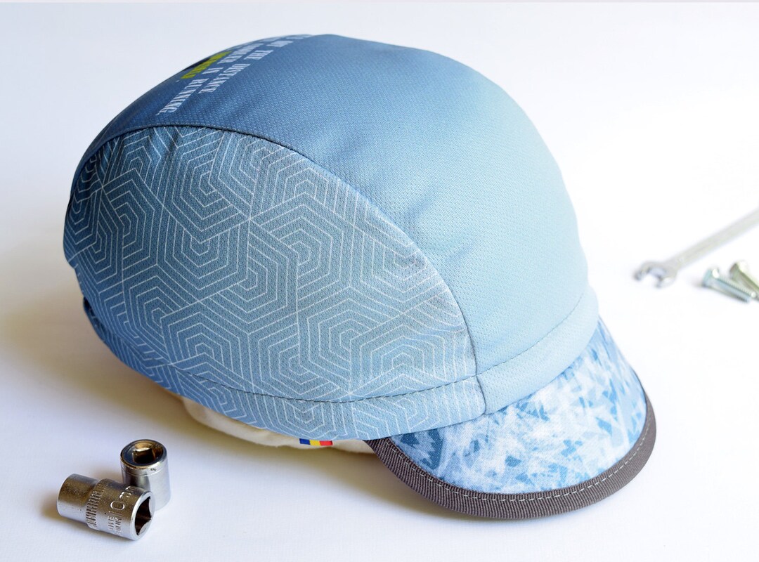 Light Blue Running Cap With Motivational Quote - Etsy