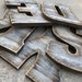 18 Reclaimed Letter. A to Z. 0 to 9. Rustic Letter. | Etsy