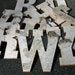 Real Birch Bark Letter wedding Decor Personalized Letter Rustic Home ...