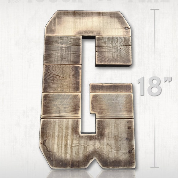 Rustic Letters - Etsy