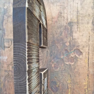 12" Reclaimed Letter. A to Z. 0 to 9. Rustic Letter. Marquee Letter ...