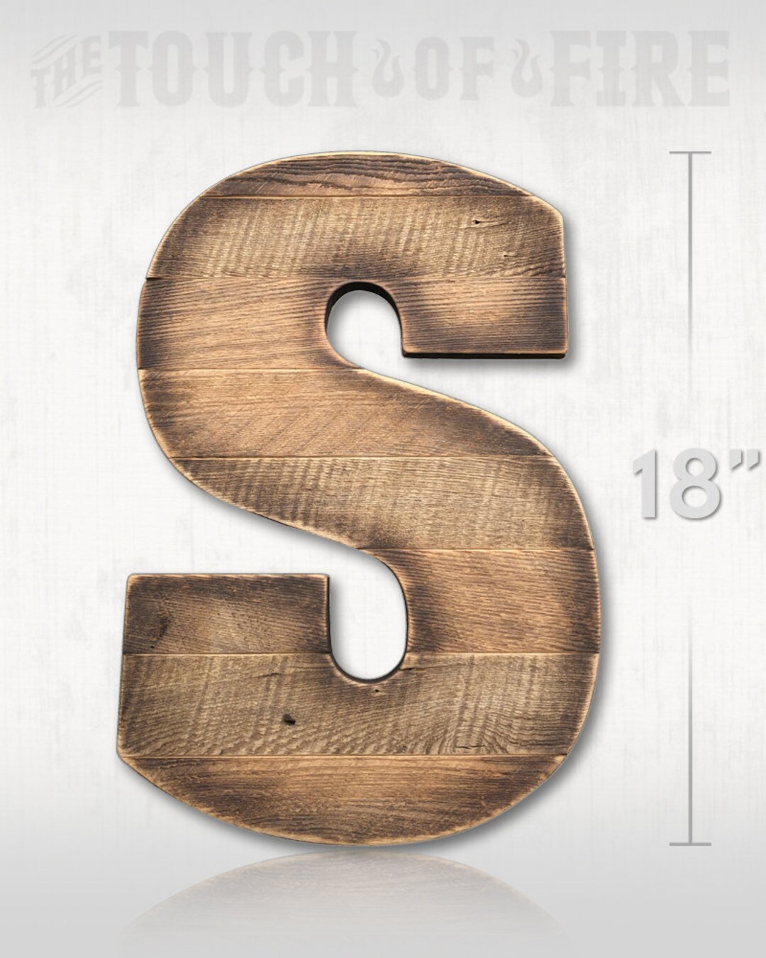 18" Barnwood Letter. A to Z. 0 to 9. Rustic Letter. Marquee Letter ...