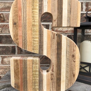 Pallet Letters. A to Z. Rustic Edge Rustic Wedding Decor Personalized ...