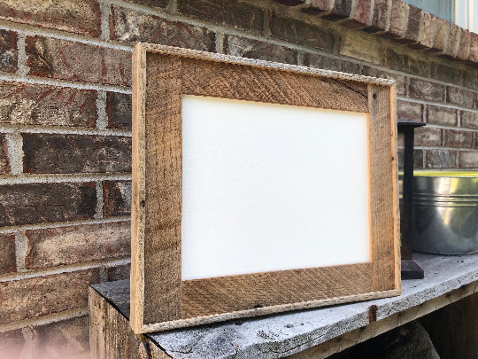 Natural Reclaimed Authentic Barn Wood Picture Frame - Etsy