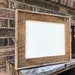 Natural Reclaimed Authentic Barn Wood Picture Frame - Etsy