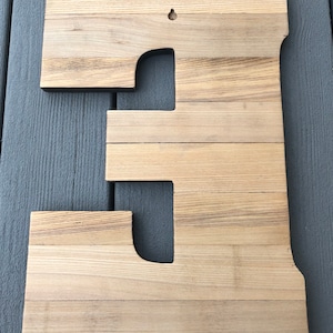 18" Barnwood Letter. A to Z. 0 to 9. Rustic Letter. Marquee Letter ...