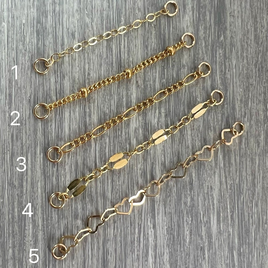 14K Gold Filled Custom Chain Ear Connector for Multiple Piercings - Etsy