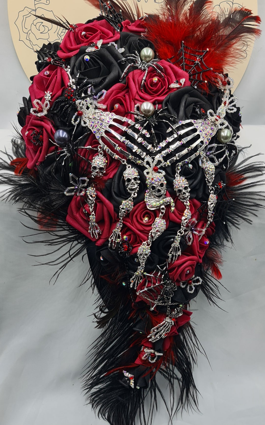 Gothic Wedding Bouquet - Etsy