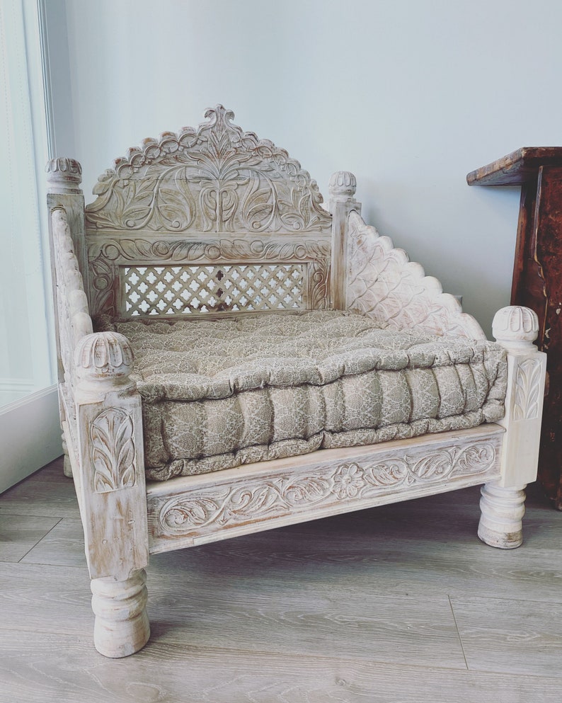 Whitewash Single Arch Jhula Chair Chair Sofa Chair Seating | Etsy