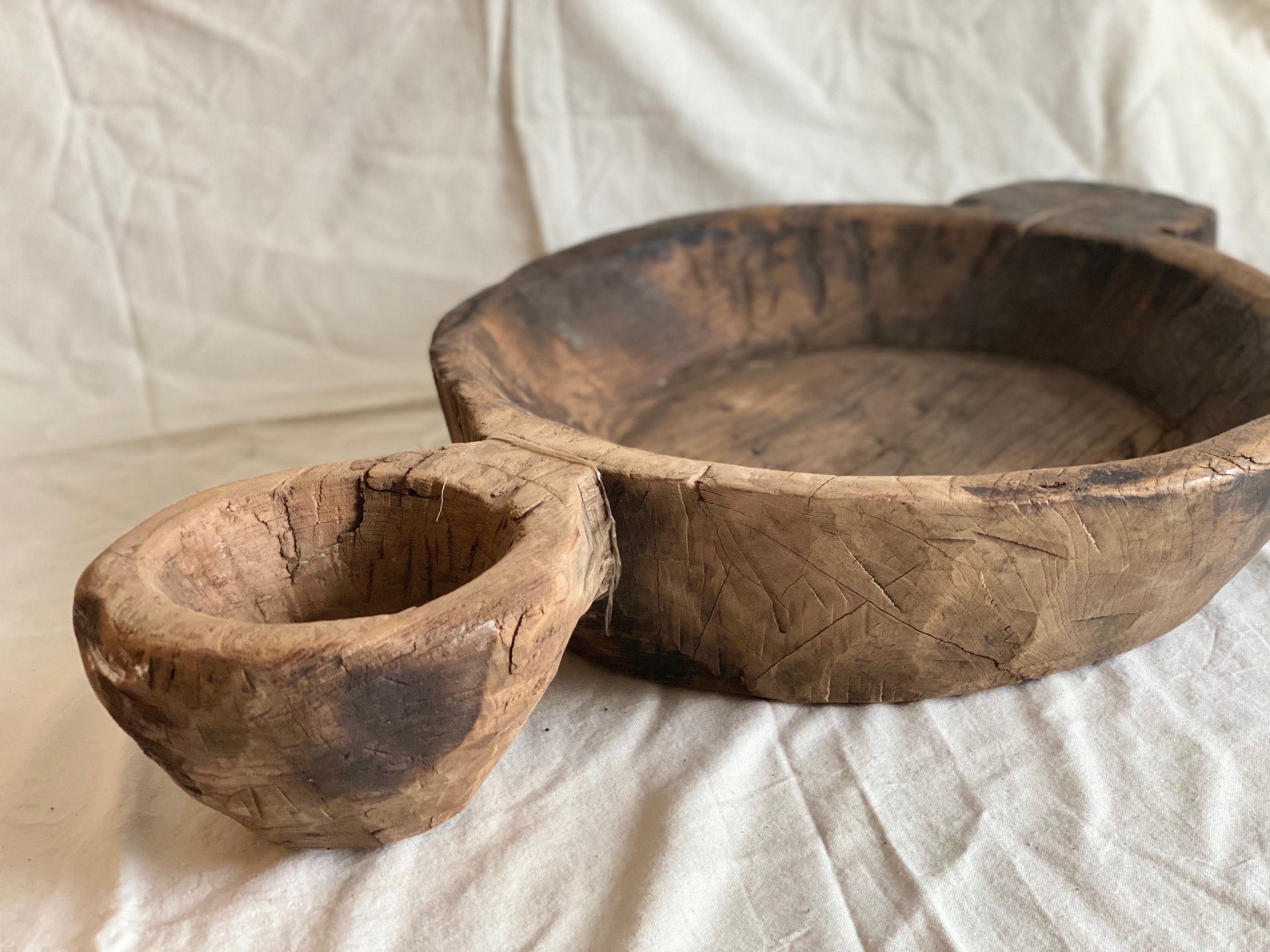 Indian Parat Wooden Bowl Wooden Bowl Bowl Teak Bowl - Etsy