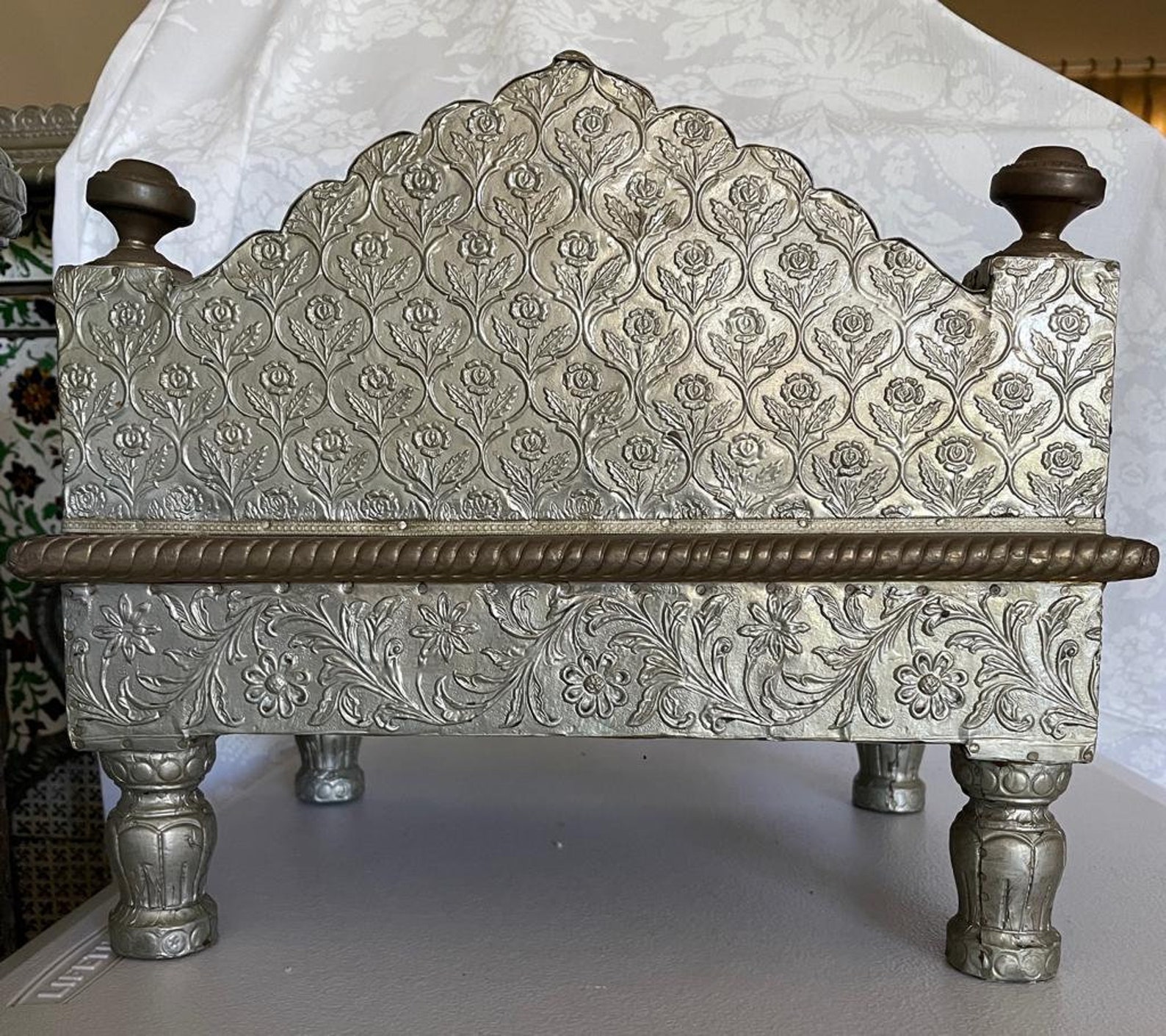 Indian Temple Altar Shrine Shrine Desk Temple - Etsy