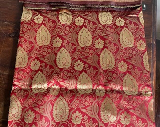 Yellow Sari Fabric, Party Decor, Weddings, Bollywood Parties, Fabric - Etsy