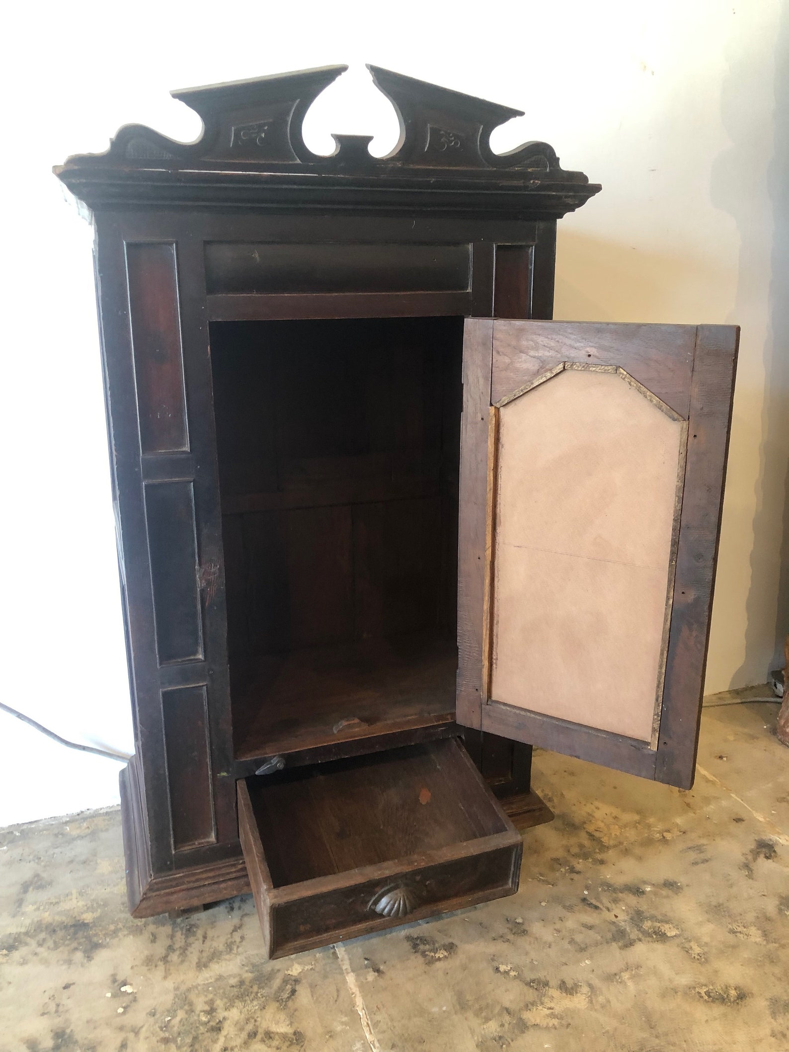 Wooden Om Cabinet cabinet Storage Vintage Furniture indian | Etsy