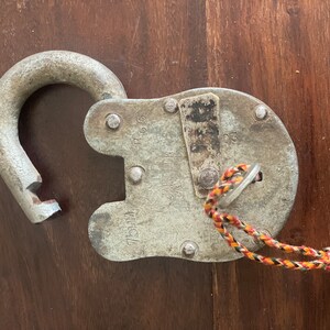 Hand Made Vintage Iron Lock, Lock , Iron Padlock - Etsy